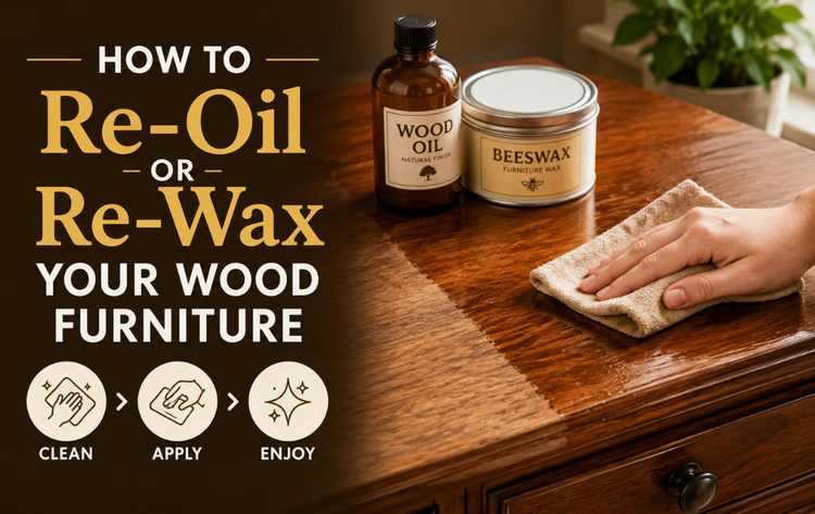 How to Re-Oil or Re-Wax Your Wood Furniture – Kitchnce